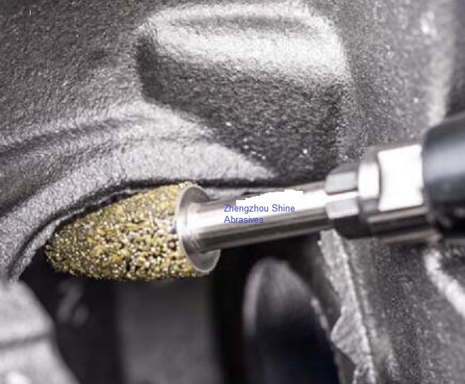 Grey And Nodular Cast Iron Cbn Grinding Pins 70mm length Shine Abrasives