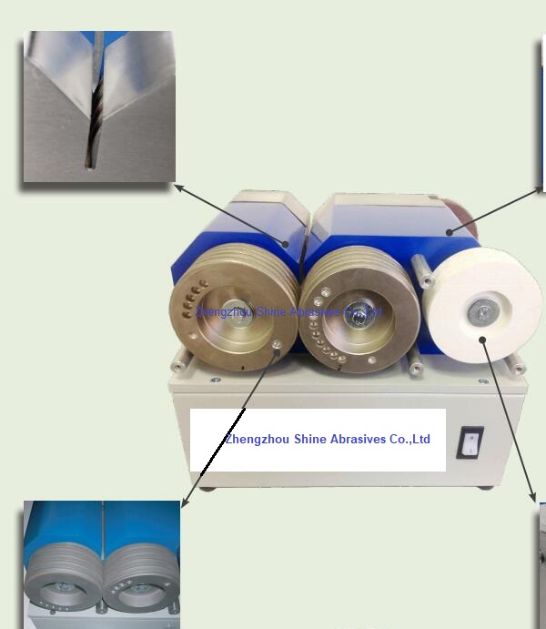 Helical Shape 120mm CBN Grinding Wheel For Sharpening Knives Scissors