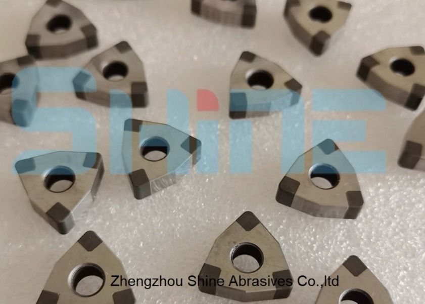 WNGA0804 Tipped PCBN Insert S02020 For Hard Steel Machining