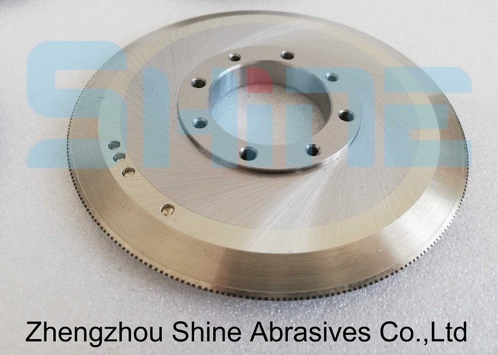 120mm Diamond Dressing Tools CNC CVD Dressing Discs Radius 0.15mm