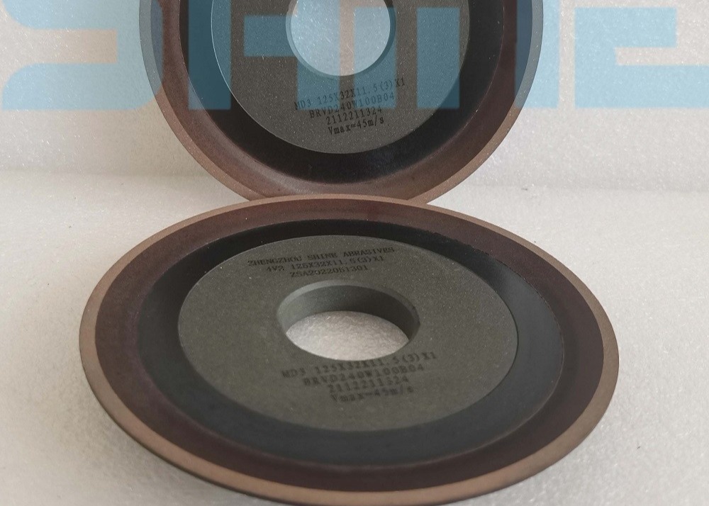 125mm Bakelite Body Diamond Grinding Wheel For Circular Saw Blade